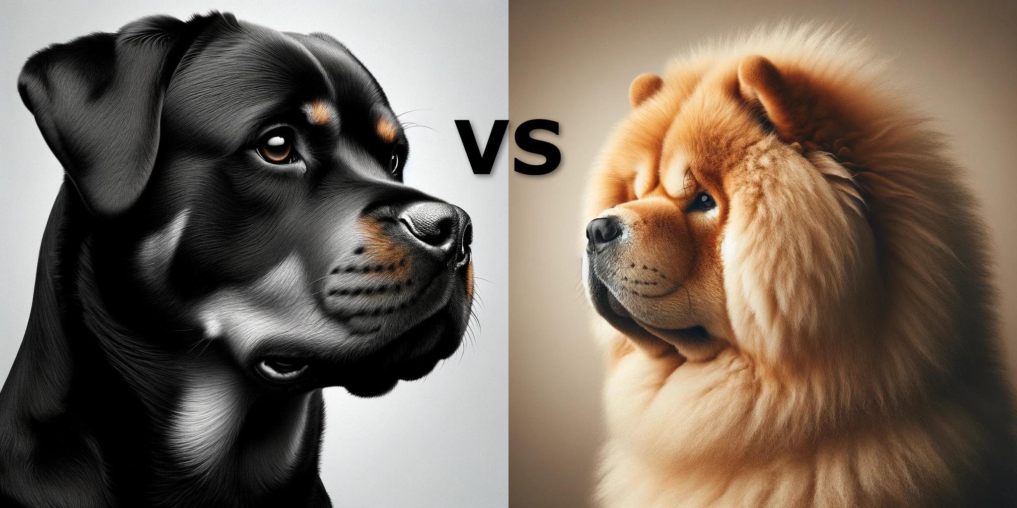 Rottweiler vs Chow Chow - My Dog Breeds
