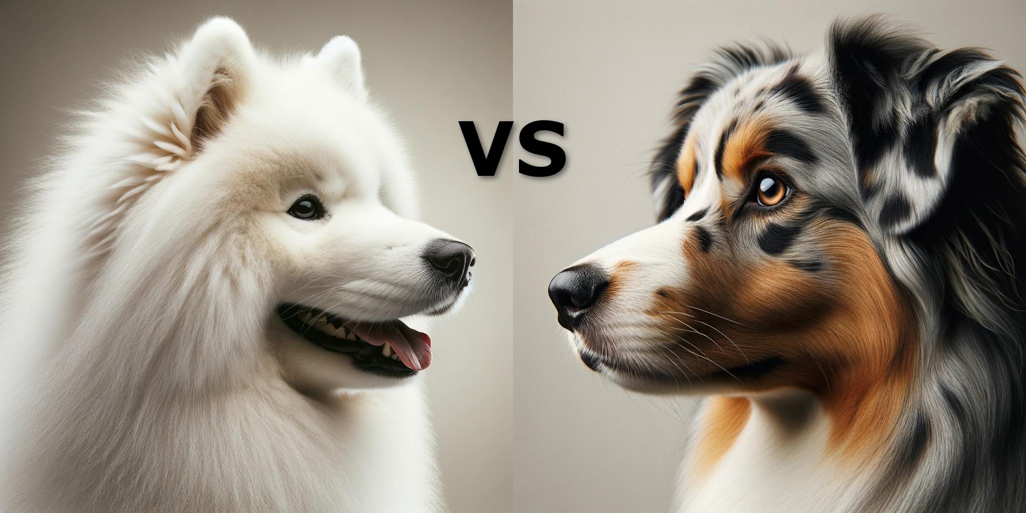 Samoyed vs Australian Shepherd - My Dog Breeds