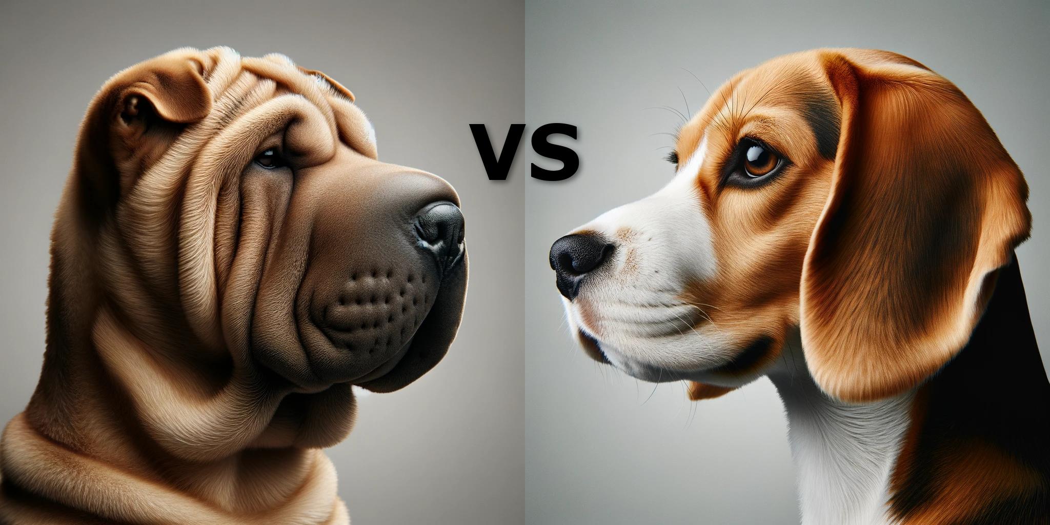 Shar Pei vs Beagle - My Dog Breeds