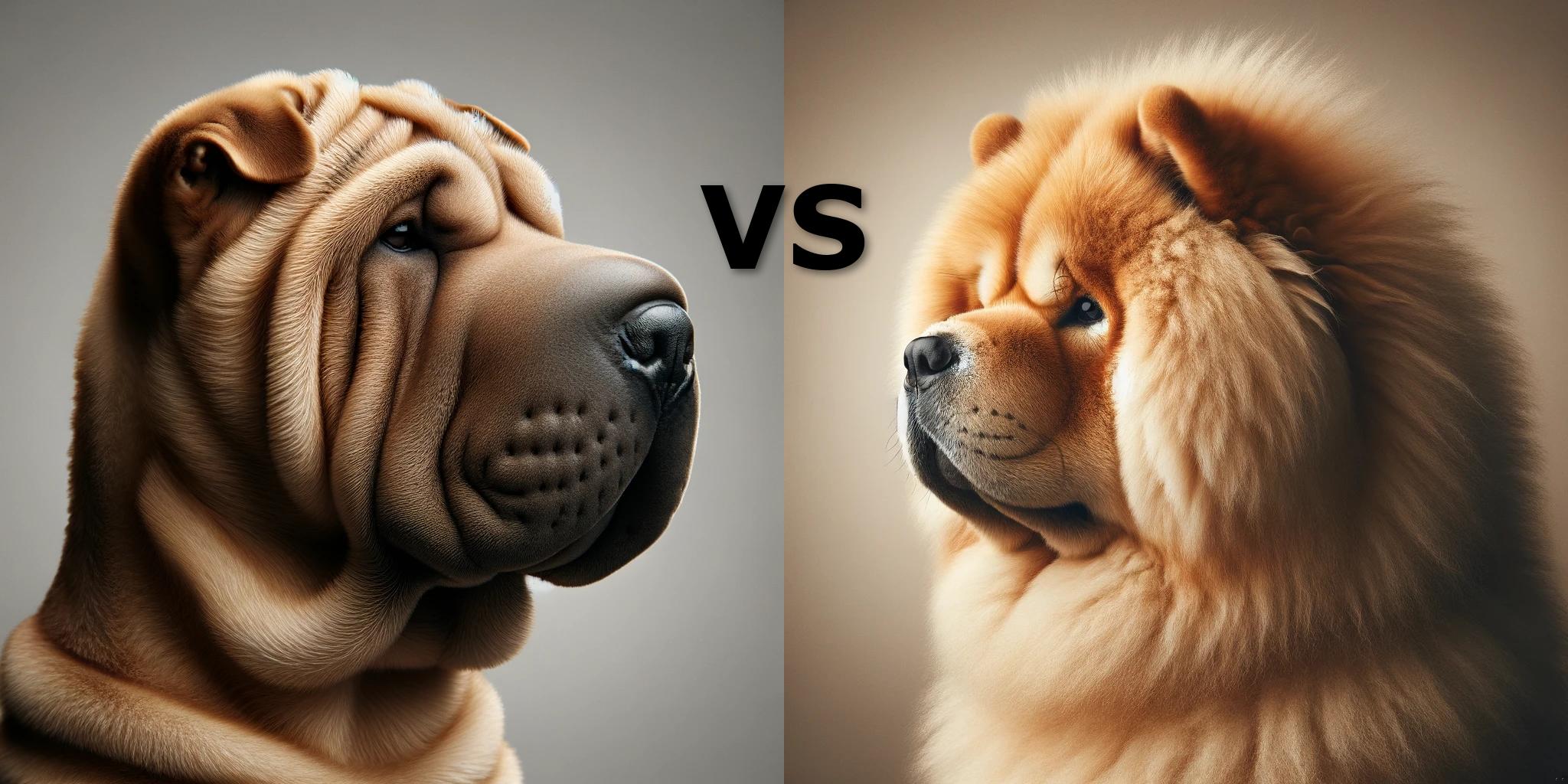 Shar Pei vs Chow Chow - My Dog Breeds