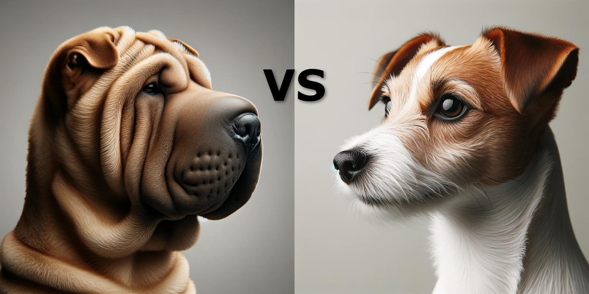Shar Pei vs Jack Russell Terrier - My Dog Breeds
