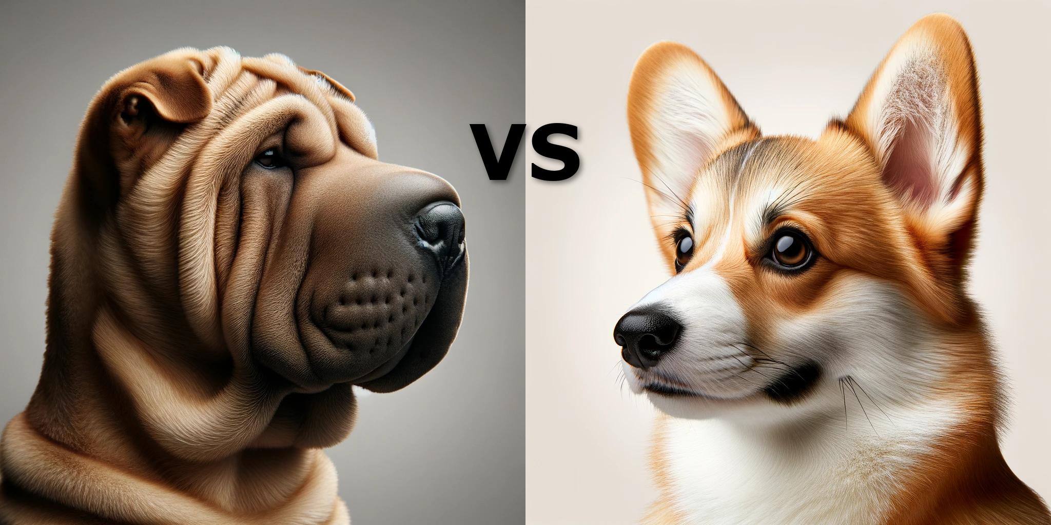 Shar Pei vs Pembroke Welsh Corgi - My Dog Breeds