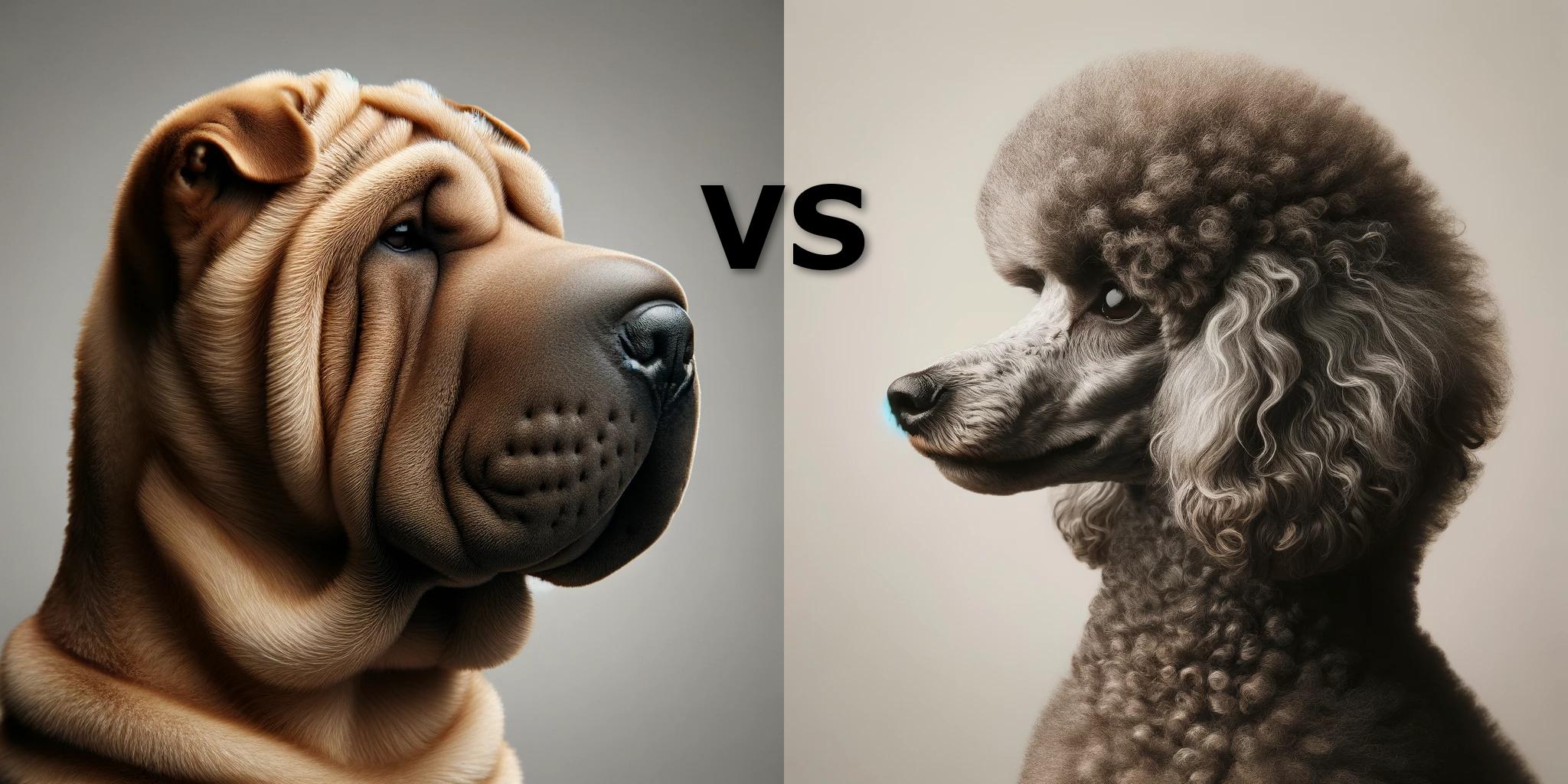 Shar Pei vs Poodle - My Dog Breeds