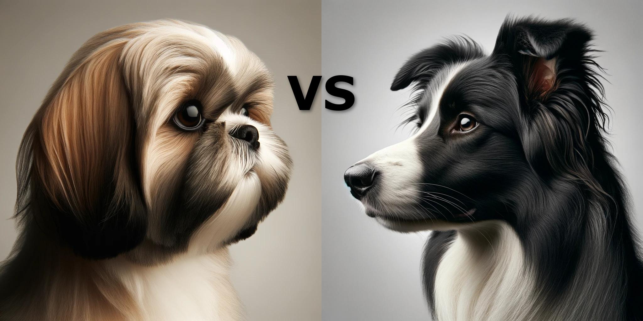 Shih Tzu vs Border Collie - My Dog Breeds