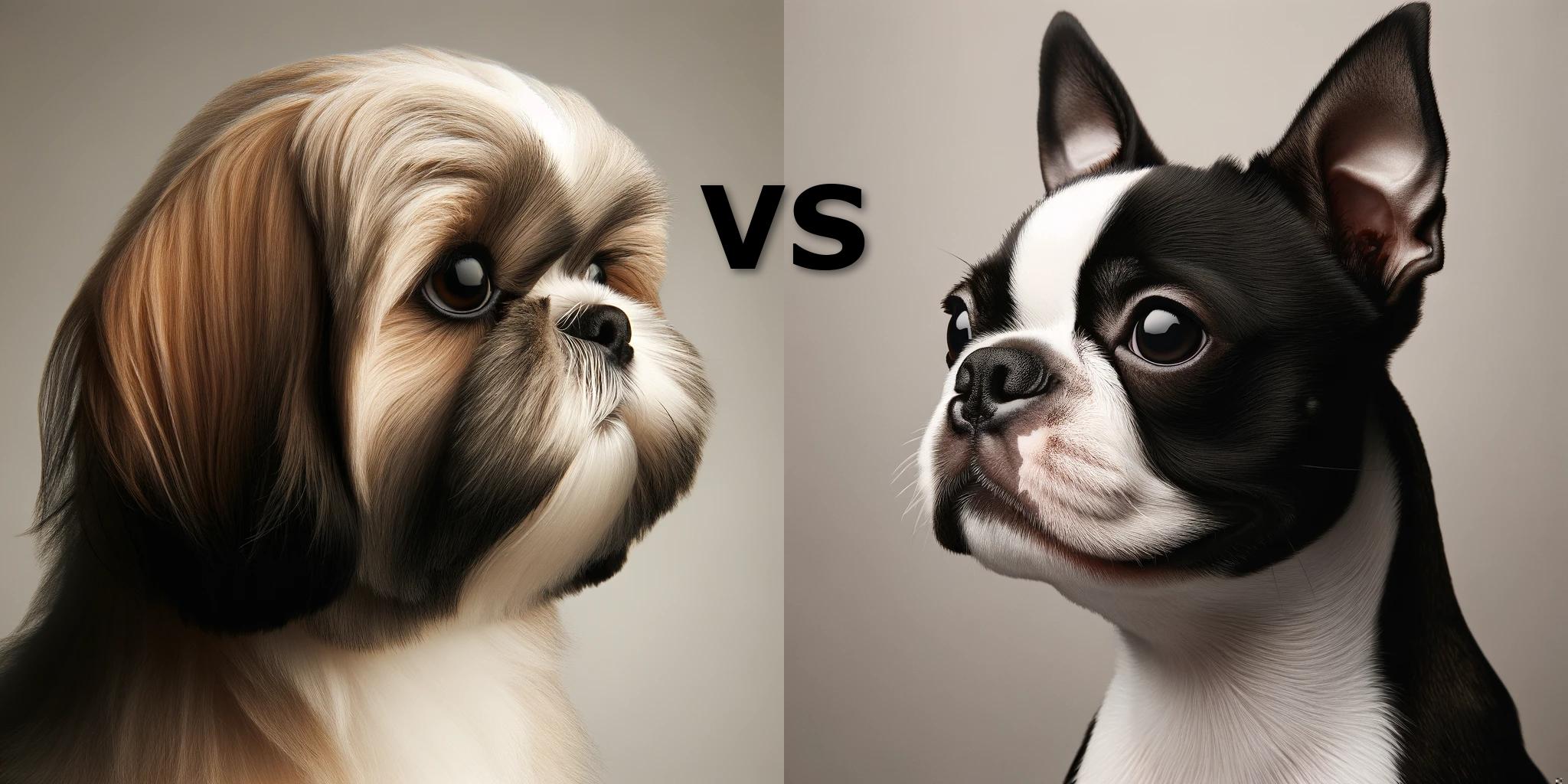 Shih Tzu vs Boston Terrier - My Dog Breeds