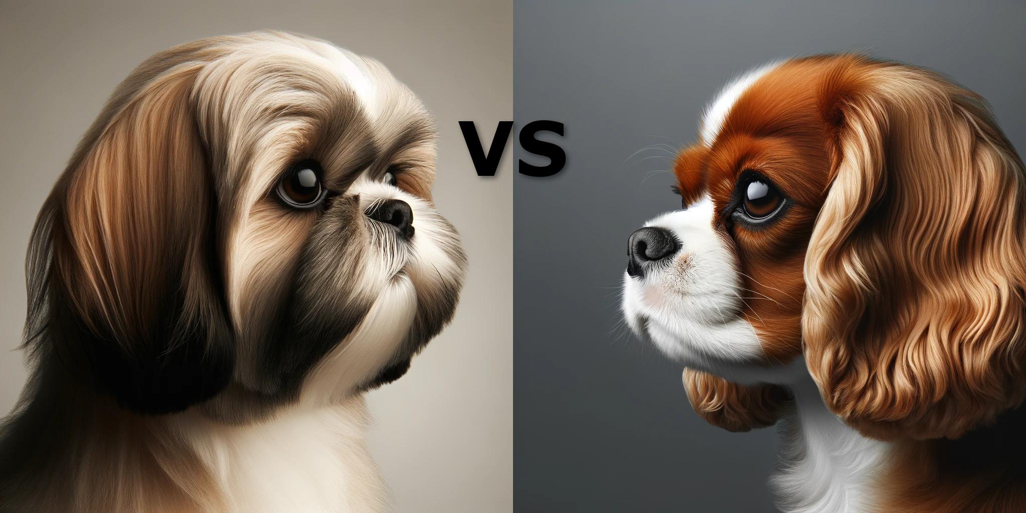Shih Tzu vs Cavalier King Charles Spaniel - My Dog Breeds