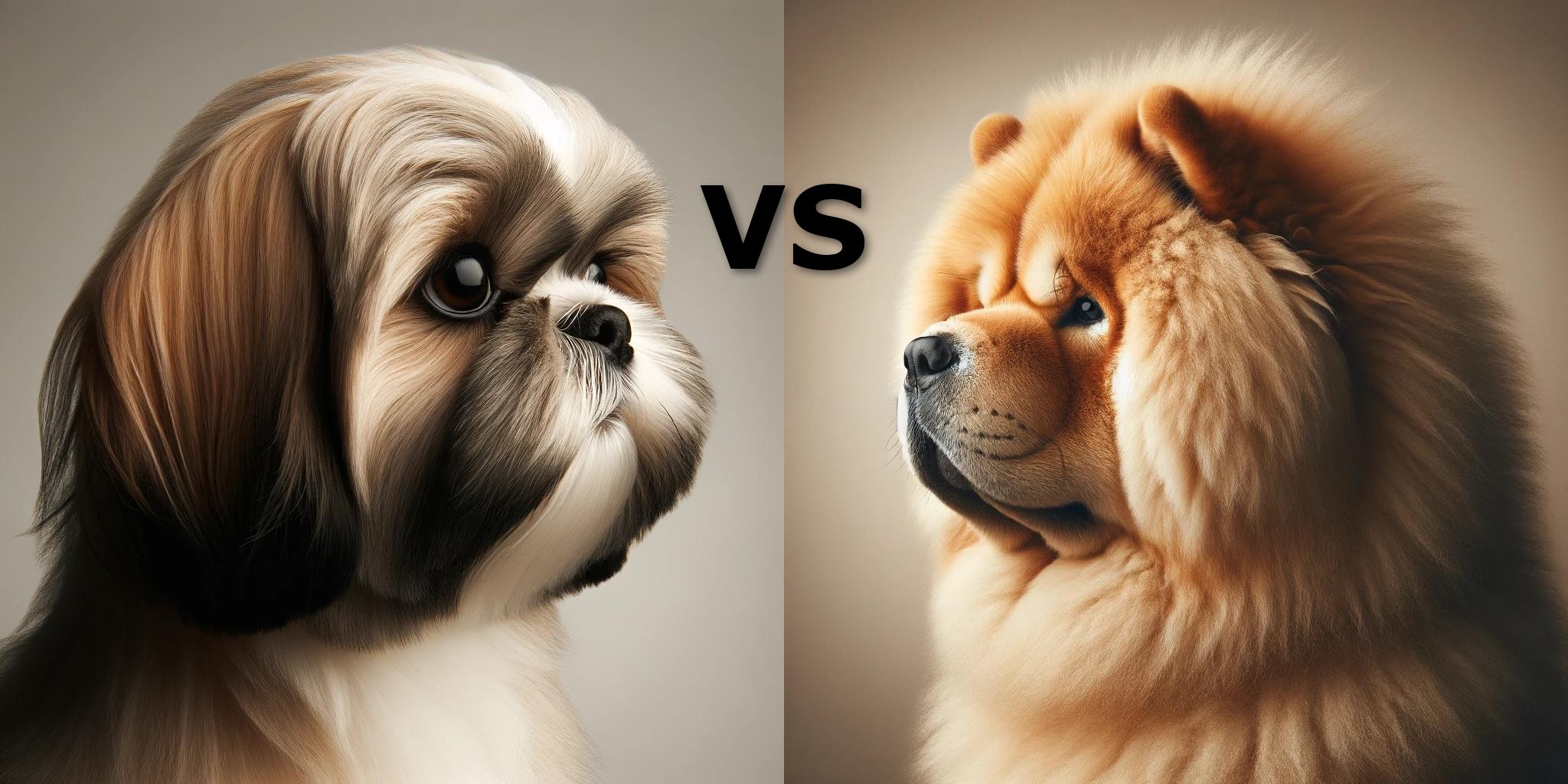 Shih Tzu vs Chow Chow - My Dog Breeds