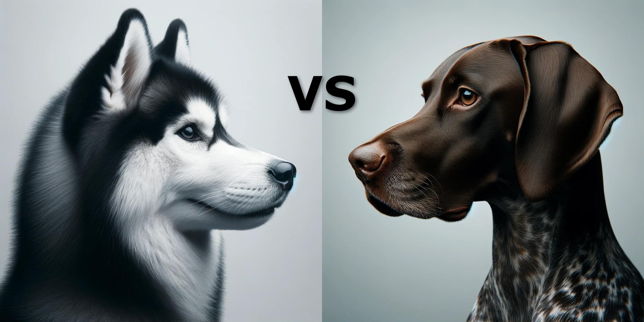 Siberian Husky vs German Shorthaired Pointer - My Dog Breeds