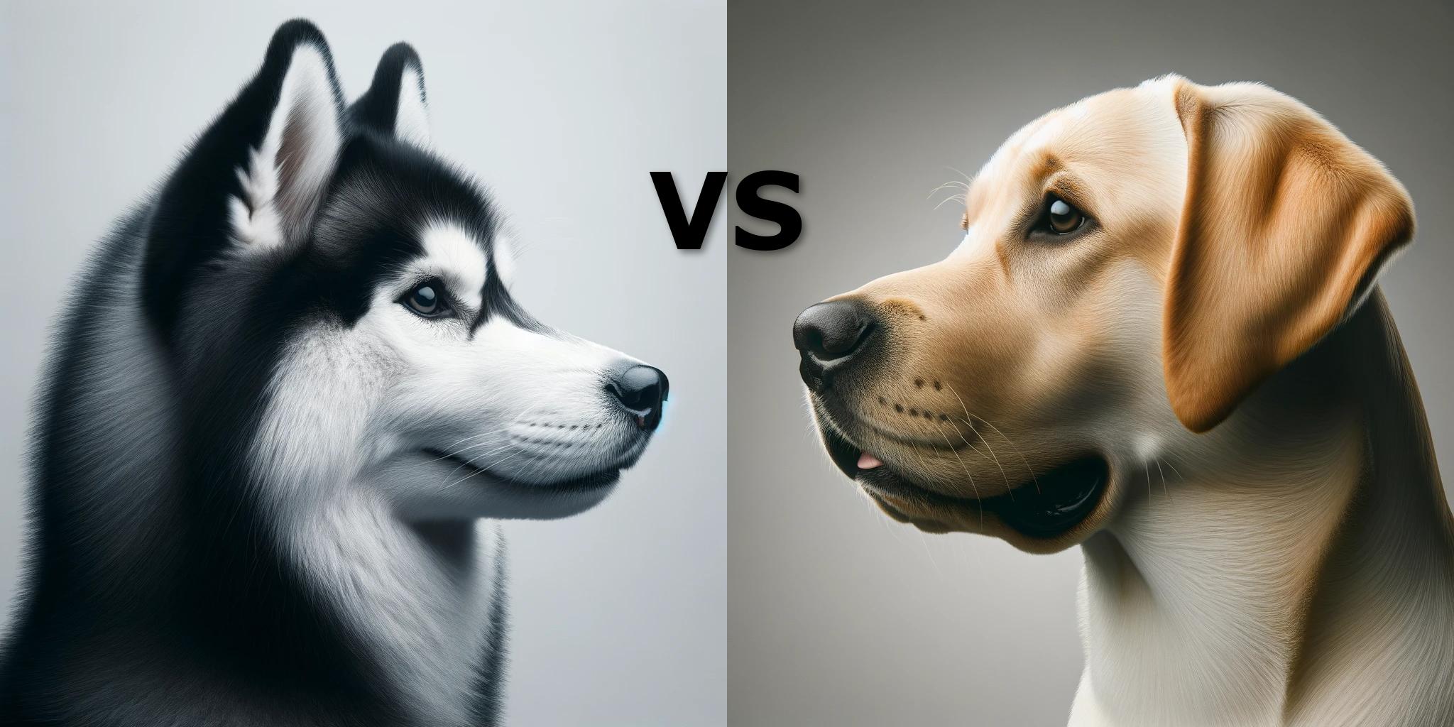 Siberian Husky vs Labrador Retriever - My Dog Breeds