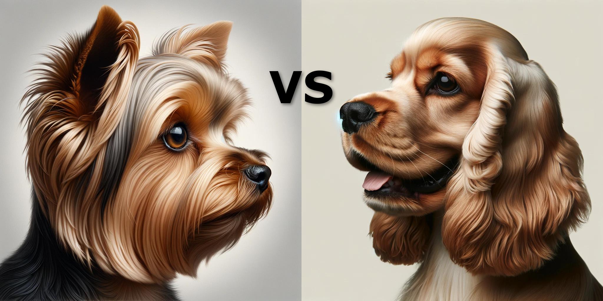 Yorkshire Terrier vs English Cocker Spaniel - My Dog Breeds