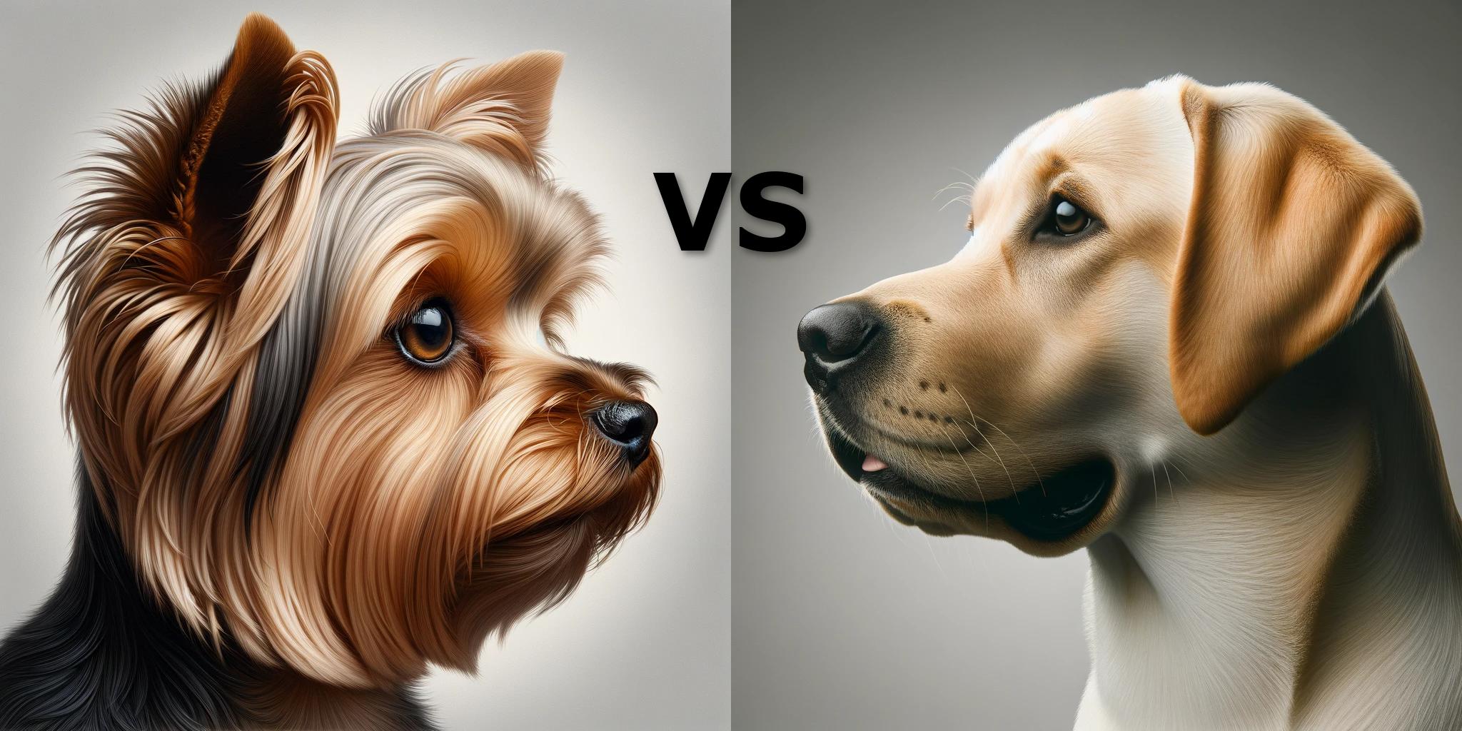 Yorkshire Terrier vs Labrador Retriever - My Dog Breeds